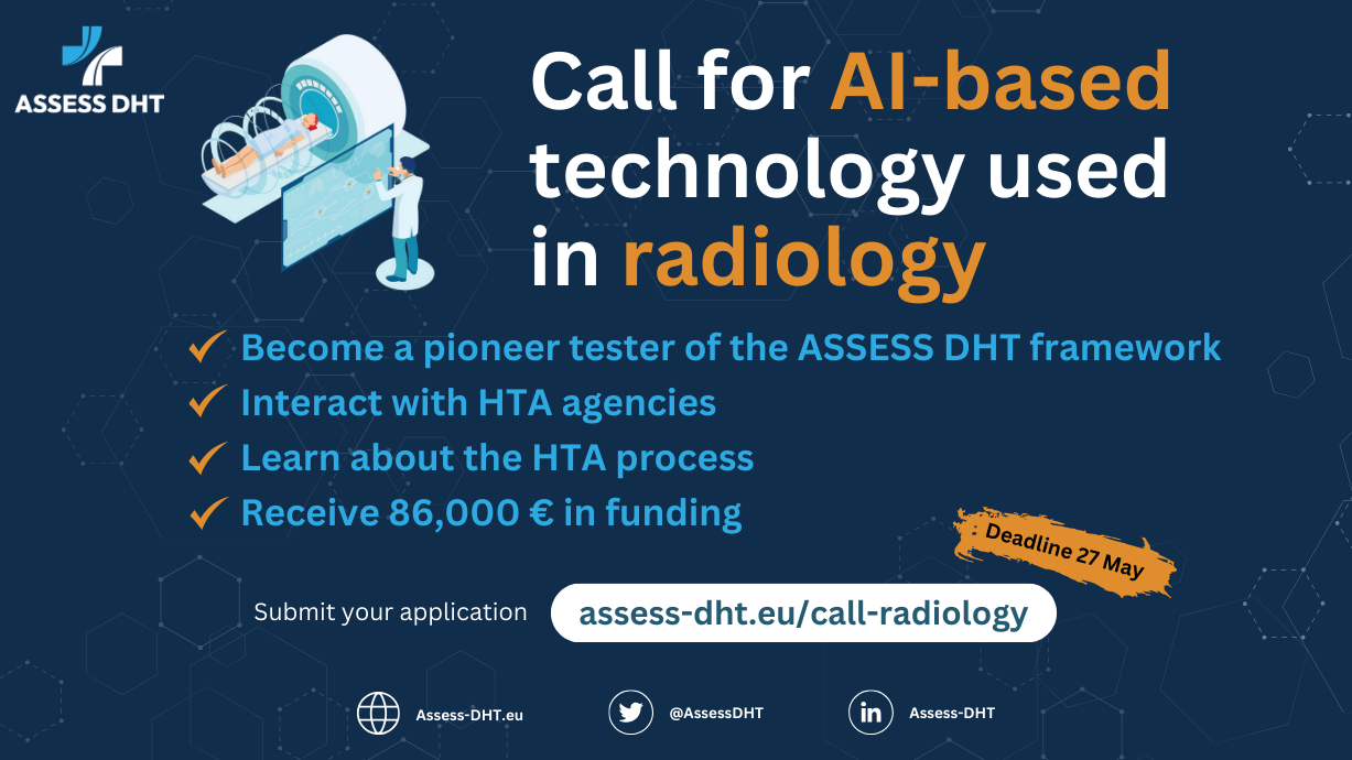 ASESS DHT launches an open call for an AI-based technology in radiology ...